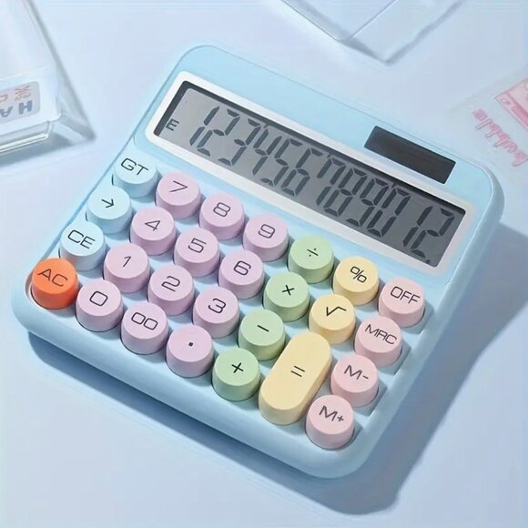 Other | Pack Of 2 Big Button Mechanical Calculator With Large Display ...